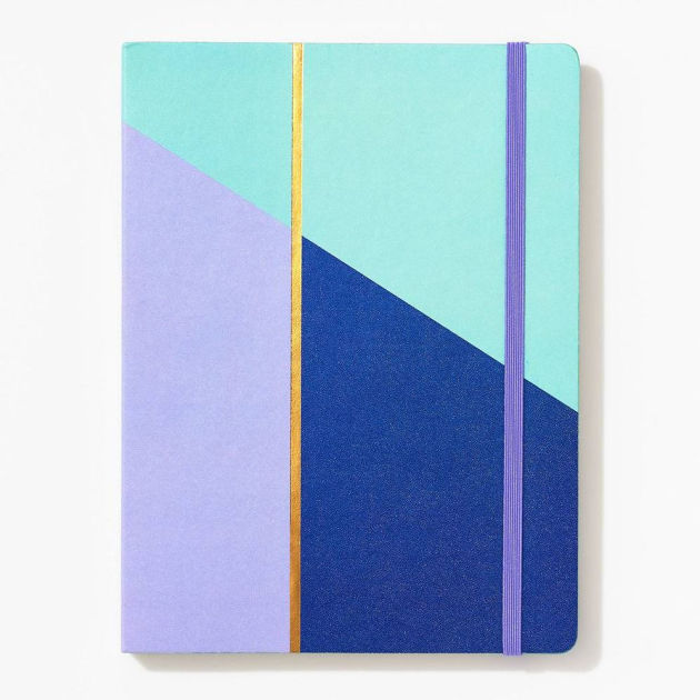 Colorblock Blue Journal by Paper Source | Barnes & Noble®