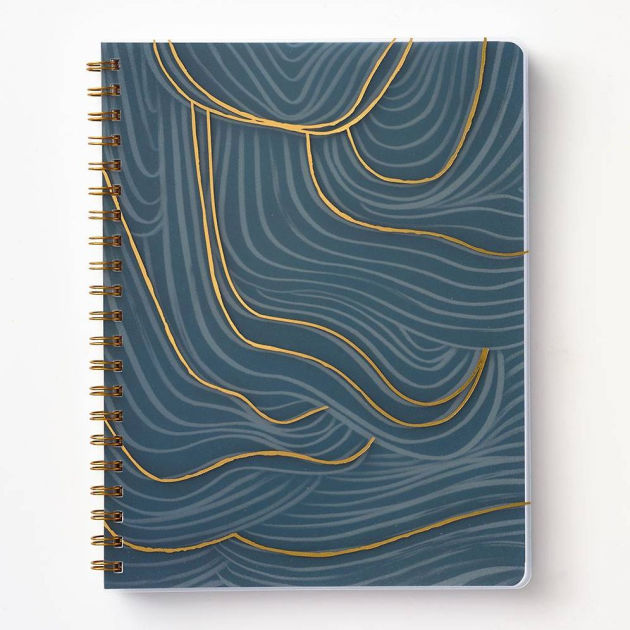 Green Wavy Spiral Notebook by Paper Source | Barnes & Noble®