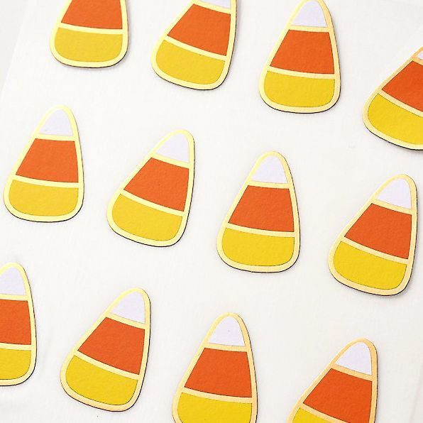 Candy Corn Glitter Stickers by American Crafts | Barnes & Noble®