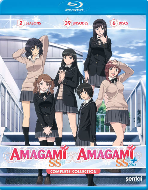 Amagami SS/Amagami SS+: Complete Collection [Blu-ray] | Blu-ray ...