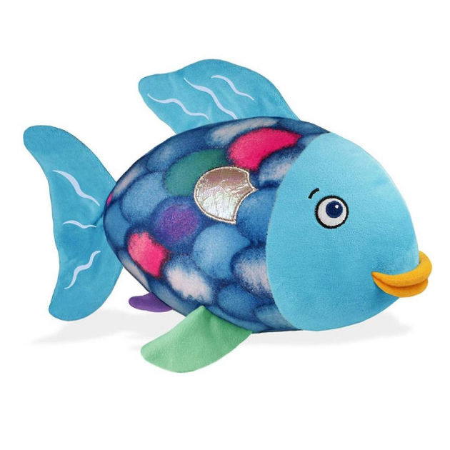 Rainbow Fish Plush by YOTTOY | Barnes & Noble®