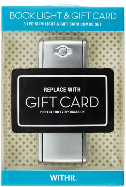 Book Light & Gift Card Holder - Silver by WITHit | Barnes & Noble®