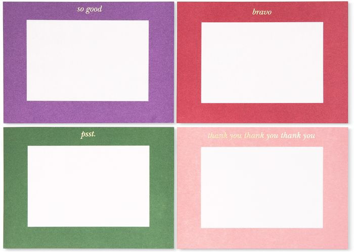 kate spade new york Memo Notecard Set, Assorted by Lifeguard Press, Inc ...