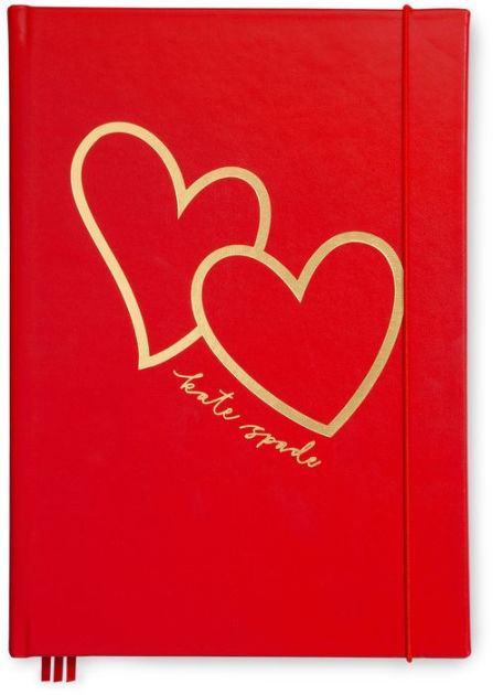 Take Note XL Notebook, Brushstroke Hearts by Lifeguard Press, Inc ...