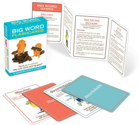 Big Words Flashcards by Knock Knock | Barnes & Noble®