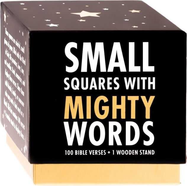 Mighty Words Bible Verse Cards Set of 100 with Stand by Eccolo | Barnes ...