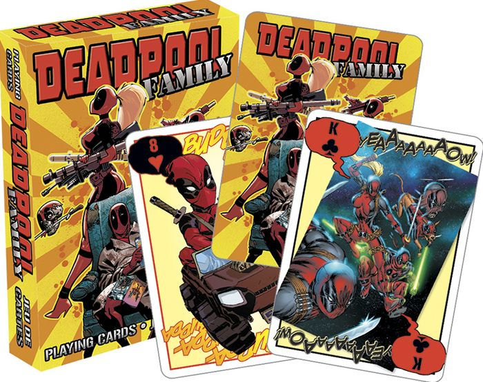 Deadpool Family Playing Cards by NMR | Barnes & Noble®