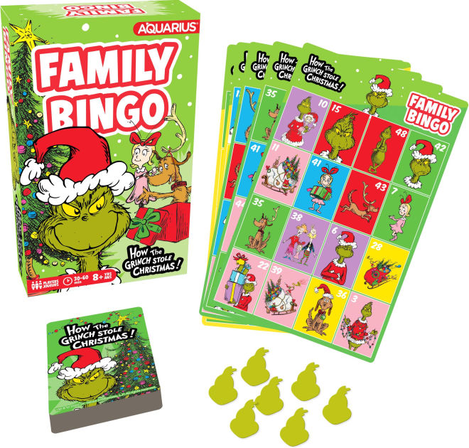 Grinch Family Bingo by NMR | Barnes & Noble®