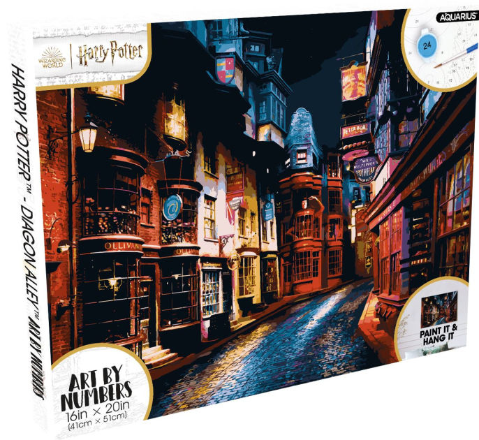 Harry Potter Diagon Alley Art by Numbers by NMR DISTRIBUTION | Barnes ...