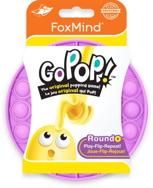 Go Pop! Roundo - The Clever Popping Game - Purple by Foxmind | Barnes ...