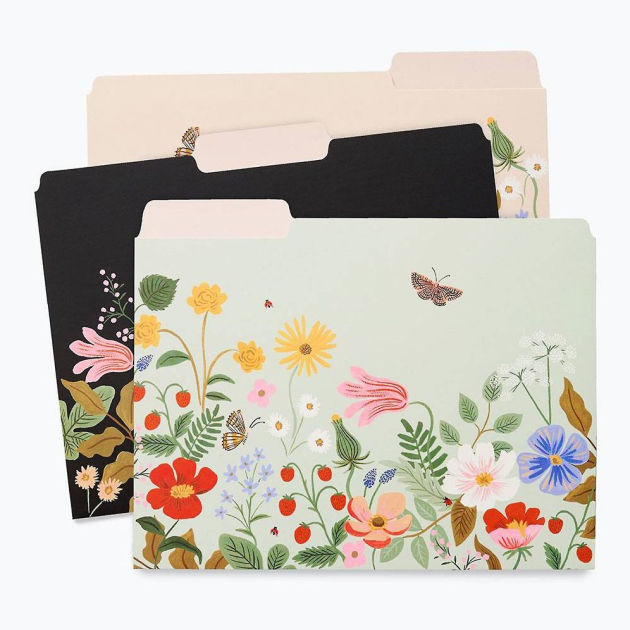 Strawberry Fields File Folders by Rifle Paper Co. | Barnes & Noble®
