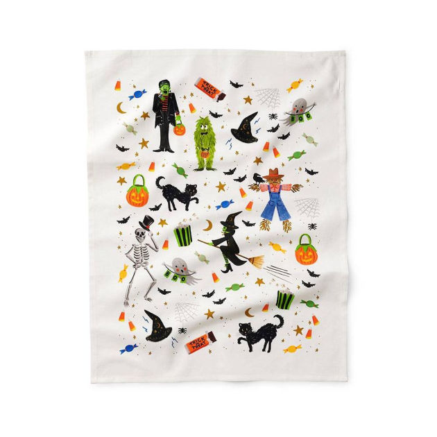 Rifle Paper Co. Halloween Parade Tea Towel by Rifle Paper Co. | Barnes ...