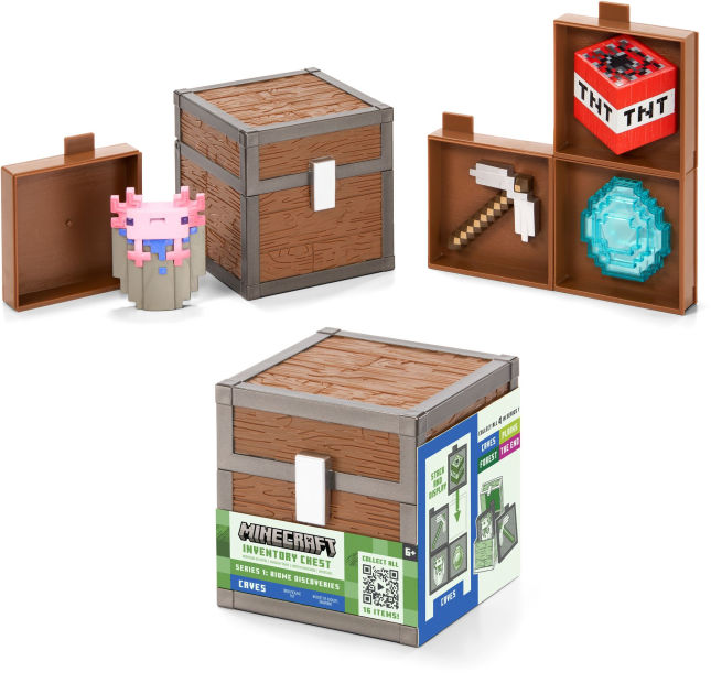Minecraft Loot Chest Assortment by The Noble Collection | Barnes & Noble®