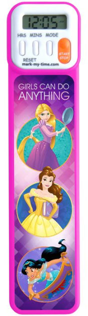 Mark-My-Time 3D Disney Princess Girls Can Do Anything Digital Bookmark ...