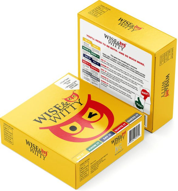 Wise & Witty Party Game by Merk Games | Barnes & Noble®