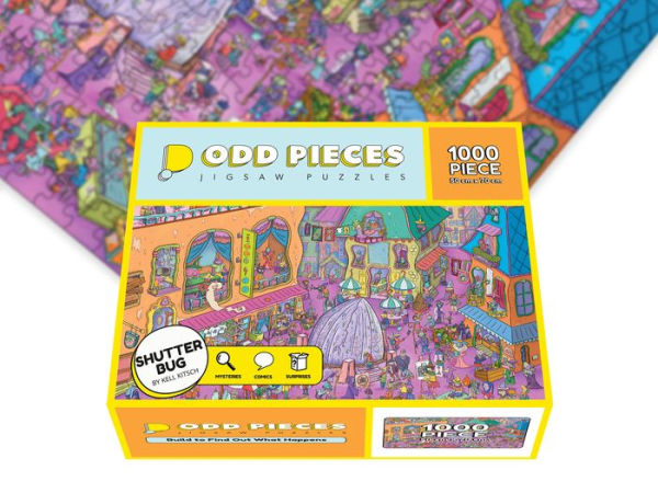 Odd Pieces Mystery Puzzles - Shutterbug - 1000 piece Jigsaw Puzzle by ...