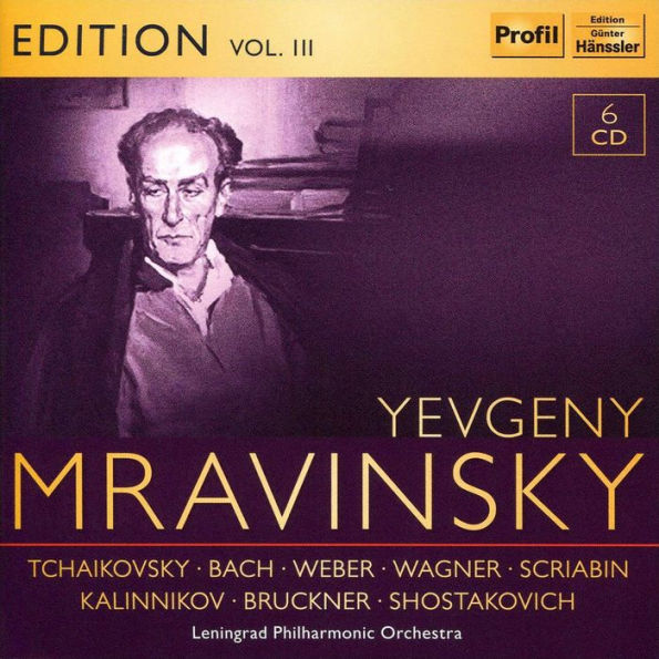 Yevgeny Mravinsky Edition, Vol. 3 by Yevgeny Mravinsky | CD | Barnes ...
