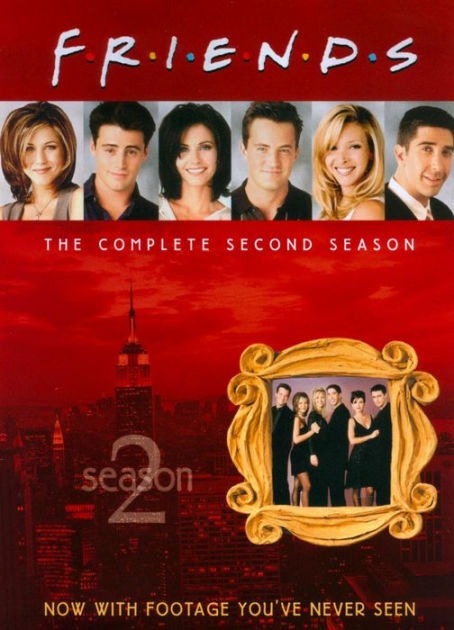 Friends: The Complete Second Season [4 Discs] by N/A | DVD | Barnes ...