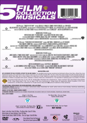 5 Film Collection: Musicals by George Sidney, Michael Curtiz, Morton Da ...
