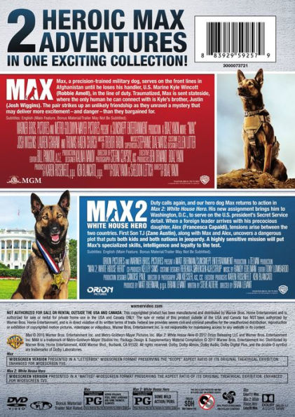 Max/Max 2: White House Hero | DVD | Barnes & Noble®