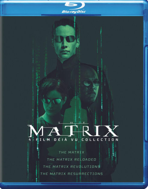 The Matrix 4-Film: Déjà Vu Collection [Blu-ray] by N/A | Blu-ray ...