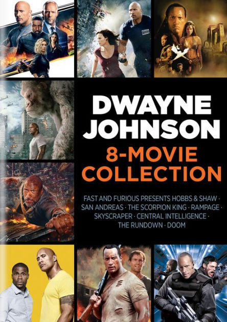 Dwayne Johnson 8-Movie Collection by Dwayne Johnson 8-Movie Collection ...