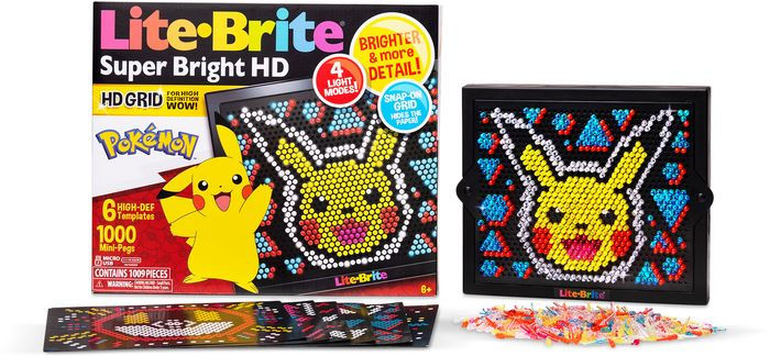 Pokémon Lite-Brite, Super Bright HD by Bridge Direct Import | Barnes ...