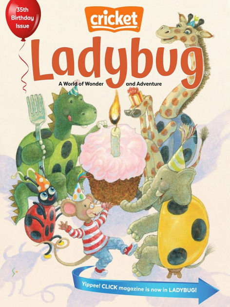 Ladybug - One Year Subscription | Print Magazine Subscription | Barnes ...