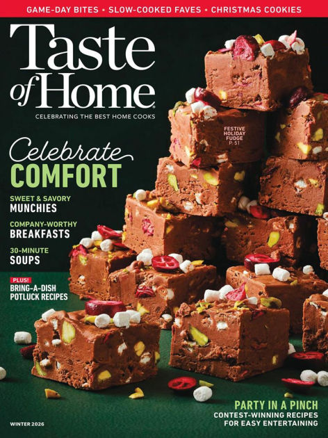 Taste of Home - One Year Subscription | Print Magazine Subscription ...