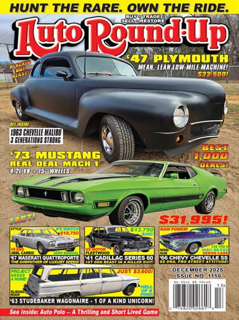 Auto Round-Up Magazine - One Year Subscription | Print Magazine ...