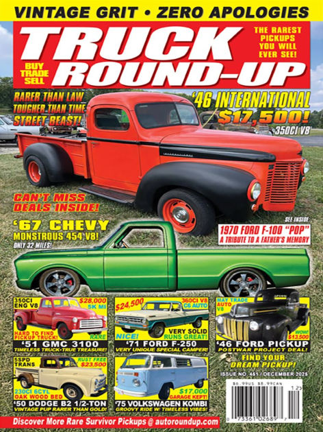 Truck Round-Up Magazine - One Year Subscription | Print Magazine ...
