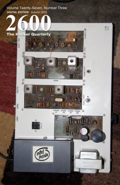 2600 Magazine: The Hacker Quarterly - Autumn 2010 by 2600 Magazine ...