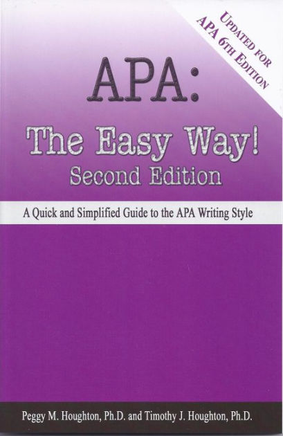 APA: The Easy Way! by Peggy M. Houghton, Timothy J. Houghton | eBook ...