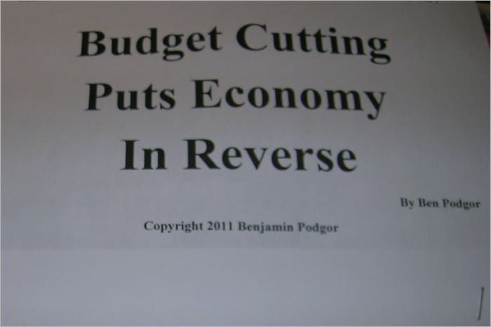 Budget Cutting Puts The Economy Into Reverse by Podgor | eBook | Barnes ...