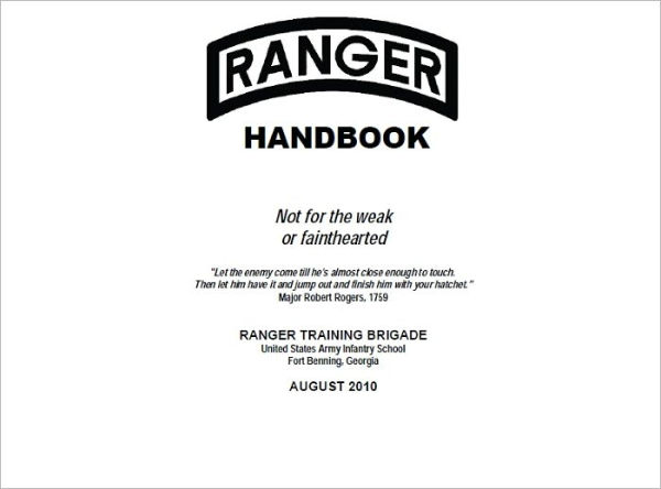 Ranger Handbook: The Official U.S. Army Ranger Handbook SH21-76 ...