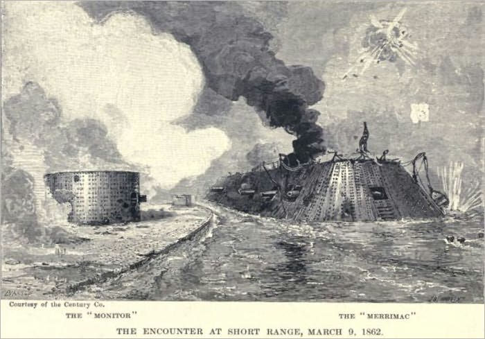 The Monitor and the Merrimac Both Sides of the Story by Lieut. J. L ...