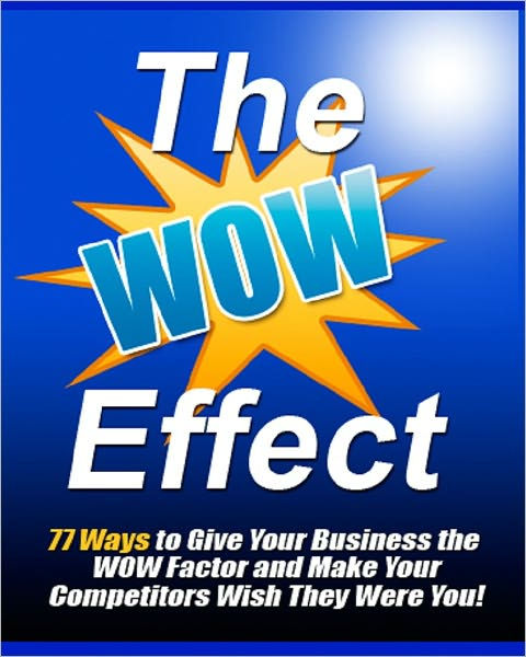 The Wow Effect: 77 Ways to give Your Business The Wow Factor by ...