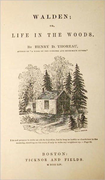 Walden - Henry David Thoreau - Original Version by Henry David Thoreau ...