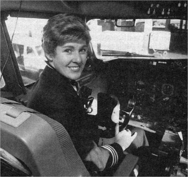 Captain Emily Warner - First Female Pilot Hired by a U.S. Scheduled ...