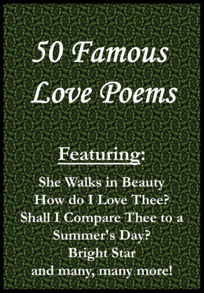 50 Famous Love Poems by Classic Poets from Lord Alfred Tennyson to ...