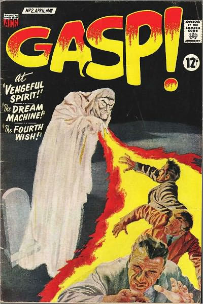 Gasp Number 2 Horror Comic Book by Lou Diamond | eBook | Barnes & Noble®