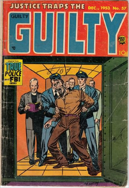 Justice Traps the Guilty Number 57 Crime Comic Book by Lou Diamond ...