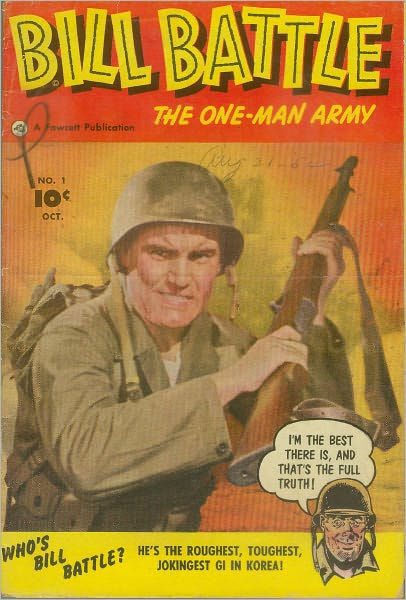 Bill Battle One Man Army Number 1 War Comic Book by Dawn Publishing ...