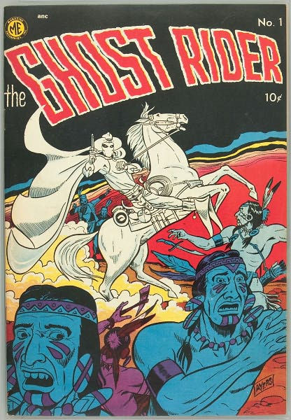 The Ghost Rider Number 1 Western Comic Book by Lou Diamond | eBook ...