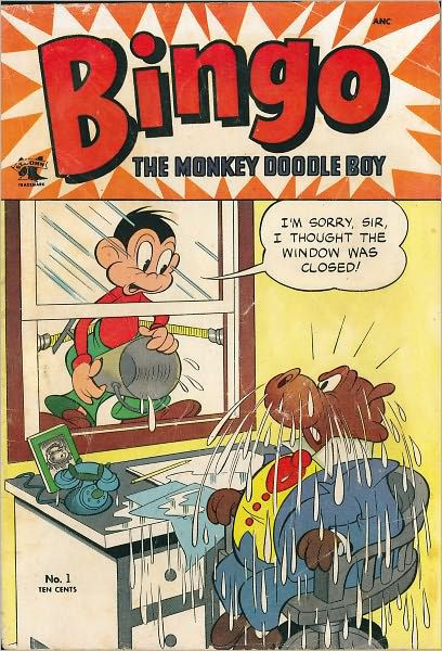 Bingo The Monkey Doodle Boy Number 1 Childrens Comic Book by Lou ...