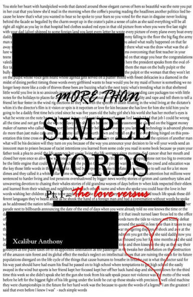 More Than Simple Words Pt. I: The Love Versus by Xcalibur Anthony ...
