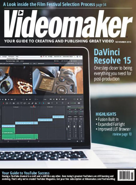 Videomaker Magazine - November 2018 | NOOK Magazine | Barnes & Noble®