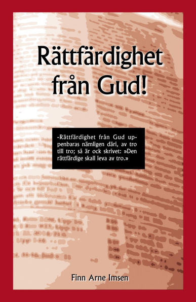 Rättfärdighet från Gud by Finn Arne Imsen | eBook | Barnes & Noble®