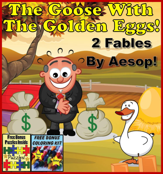 Aesop's Fables: The Goose With The Golden Eggs (Illustrated) by Bobby ...