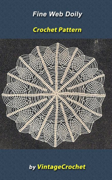 Fine Web Doily Vintage Crochet Pattern by Vintage Crochet | eBook ...